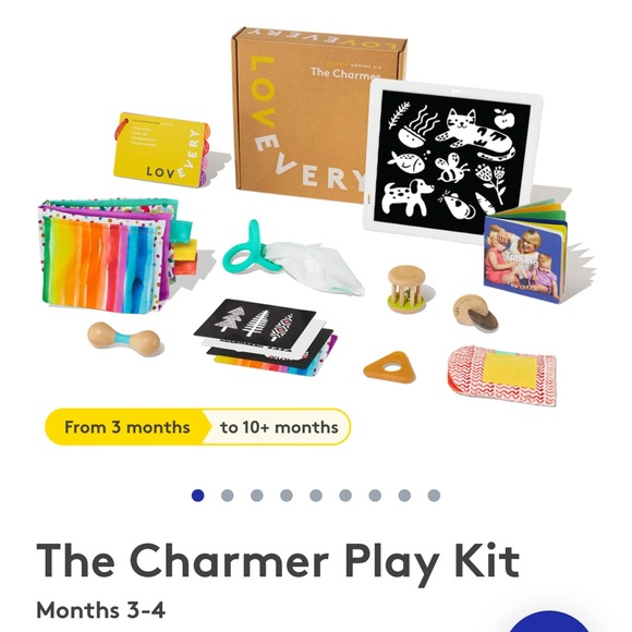 LOVEVERY | Toys | Complete Lovevery The Charmer Play Kit For Babies 34 ...